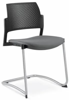 LD seating Konferenční židle DREAM+ 101BL-Z s područkami Barva kostry černá kostra GALERIE - Čalounění LD seating LÁTKY 1 / DINO, ERA, ONE 2021