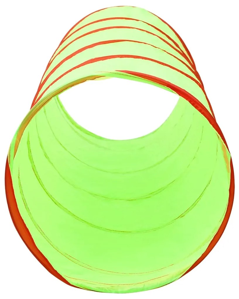 vidaXL Dětský tunel na hraní zelený 175 cm polyester