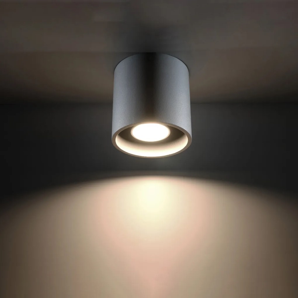 Sollux Lighting Stropní svítidlo ORBIS 1 šedé