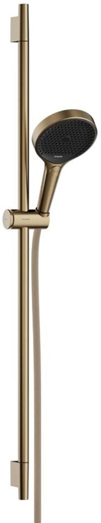 Hansgrohe Rainfinity - Set sprchové hlavice, tyče a hadice, 3 proudy, kartáčovaný bronz 28743140