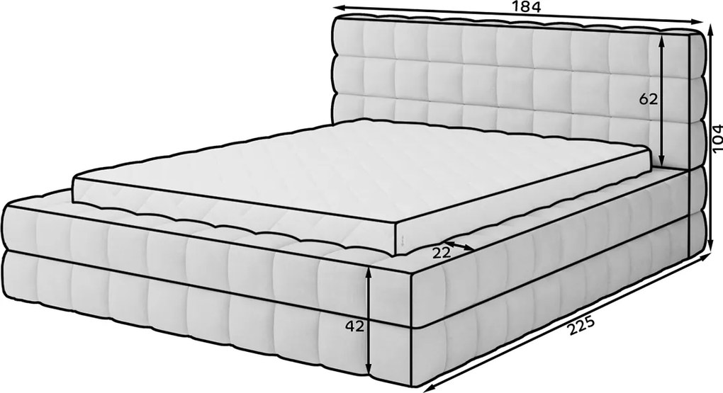 Postel Dizzle 140x200