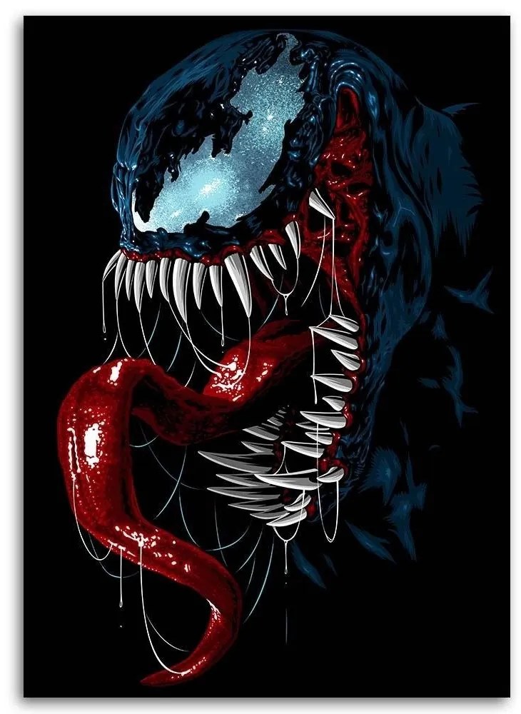 Gario Obraz na plátně Komiksová postava Venom od Marvelu - Alberto Perez Rozměry: 80 x 120 cm