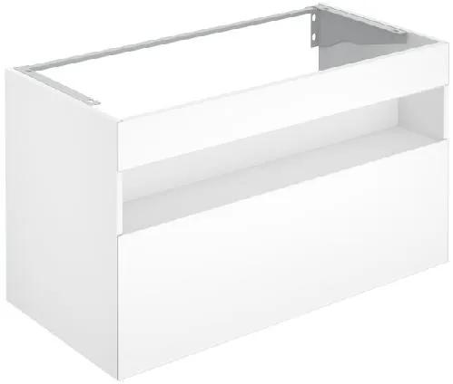 Keuco Stageline - Umyvadlová skříňka, 1000x625x490 mm, s osvětlením a USB, bílá 32872300100