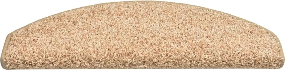 Schodové rohože 30 ks 65 x 21 x 4 cm zlaté, půlkulaté, velké 3365821