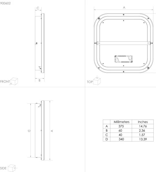 Eglo 900602 - LED Stmívatelné stropní svítidlo CALAGRANO LED/21W/230V + DO