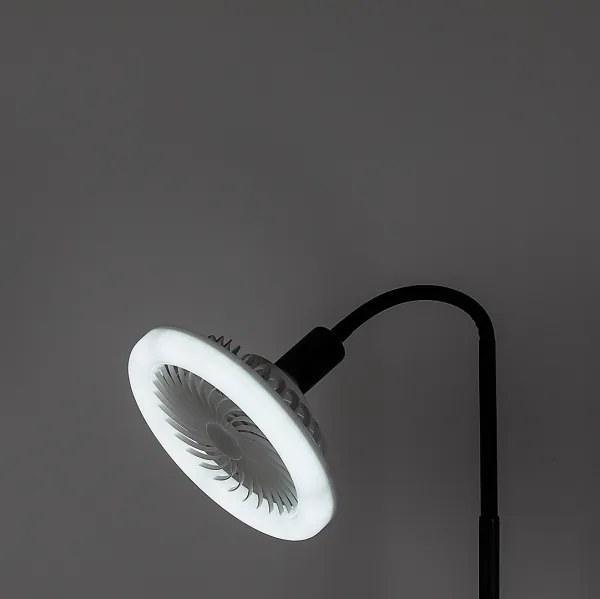 Rabalux 74031 - LED Stojací lampa s ventilátorem 1xE27/16W/230V