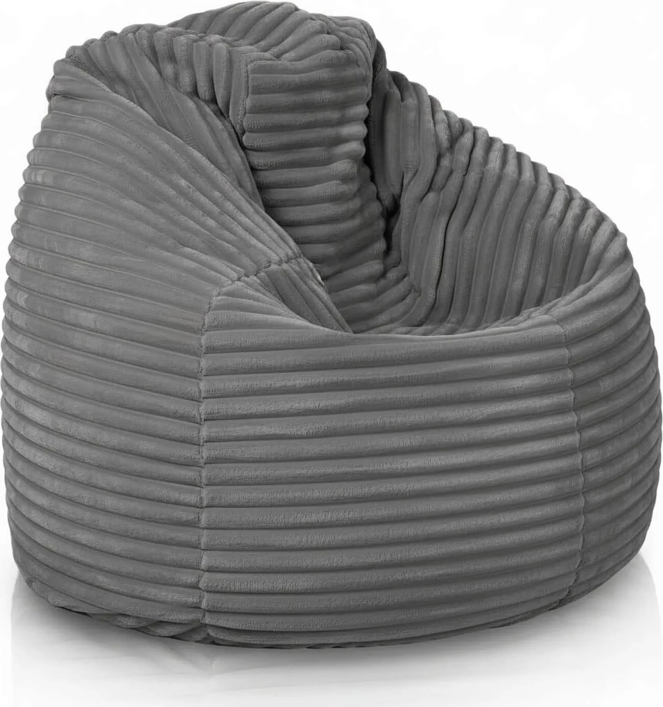 Primabag Giga Sako Velvet tmavě šedá
