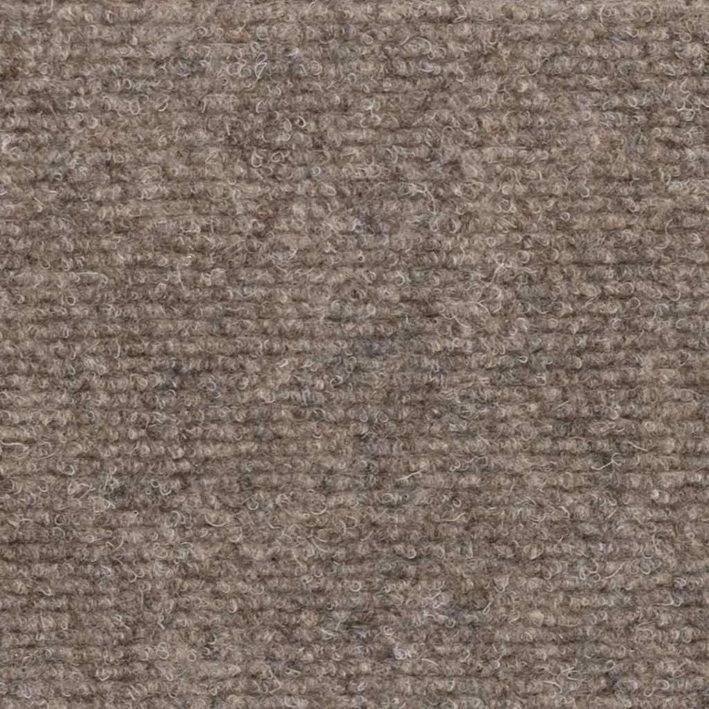 Schodové rohože samolepicí 20 ks 56 x 17 x 3 cm béžové, půlkulaté 3365676