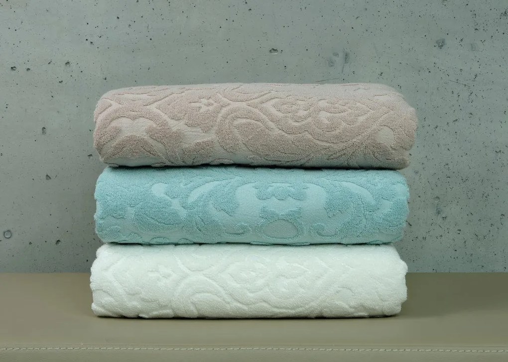 Abyss & Habidecor Gloria ručníky z egyptské bavlny | 235 Ice, Velikost 55x100 cm