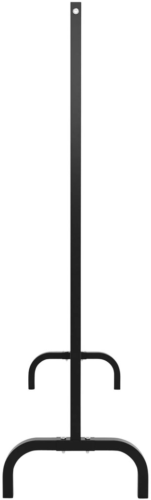 Stojan na oblečení Lara 120x38x120 - Černá