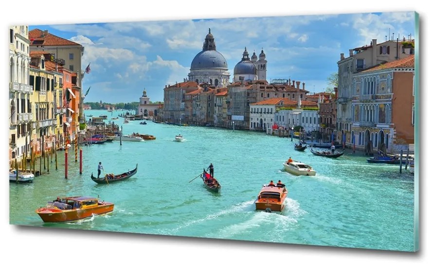 Wallmuralia Fotoobraz na skle Benátky Itálie 100x50