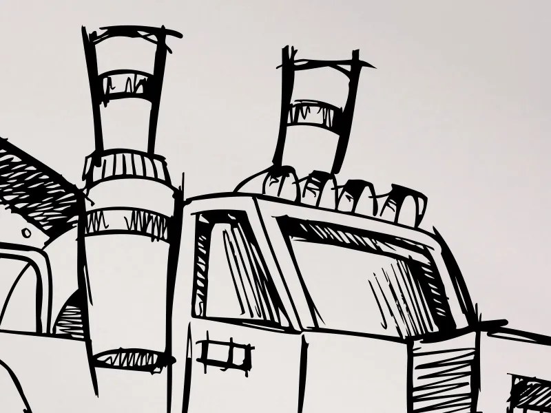 WALLVINIL Samolepky na zeď - Odtahovka Barva: Růžová světlá, Pravá / Levá: Levá (dekorace směřuje/dívá se doleva)