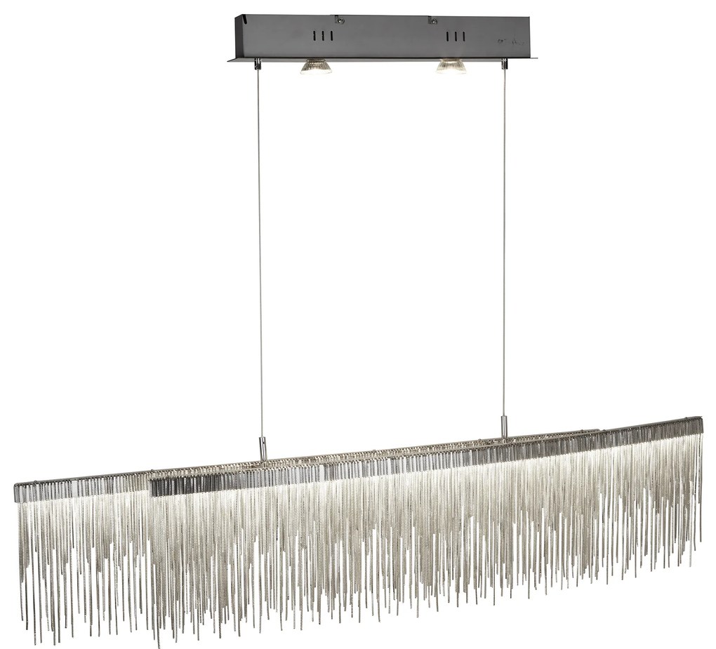 SEARCHLIGHT Netradiční LED závěsné svítidlo MEMPHIS 6061SS