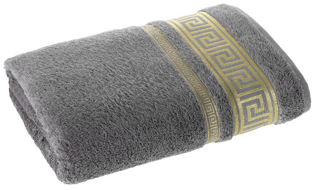 Stanex Bambusové ručníky a osušky ROME ROZMĚR: Osuška 70 x 140 cm, Barva: TMAVĚ HNĚDÁ
