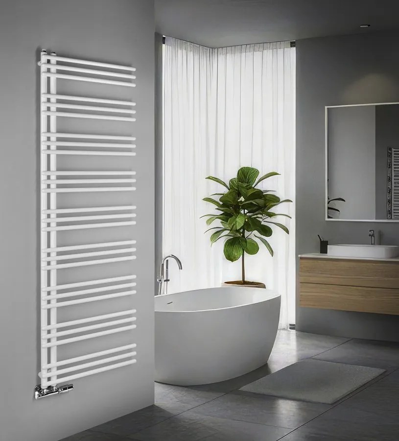 Aqualine Poseidon otopné těleso rovné 550 x 1740 mm bílá PS517