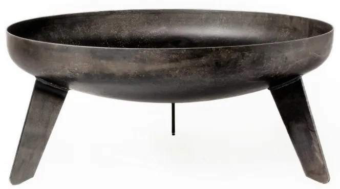 Přenosné ohniště Ø 60 cm kovové P - surové
