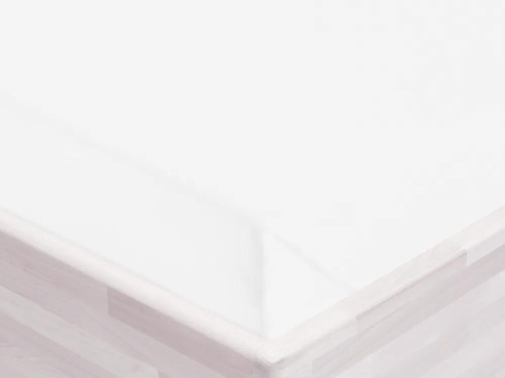 Biante Bavlněné prostěradlo/plachta Moni MO-039 Bílé 220 x 240 cm