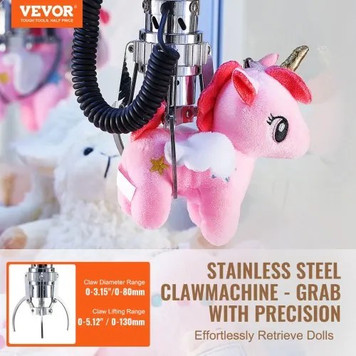 Arkádová hra Claw Crane Stroj Mini Candy Prize Grabber Catcher