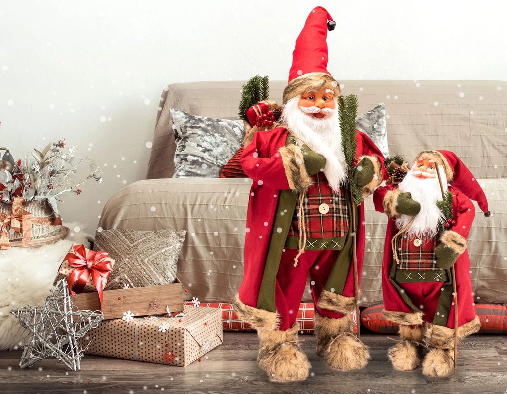 Tutumi Tutumi, vánoční Santa Claus 70cm 390773A, vícebarevné, CHR-08740