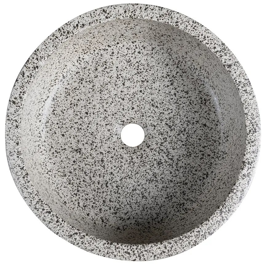 Sapho PRIORI keramické umyvadlo na desku O 41 cm granit PI035