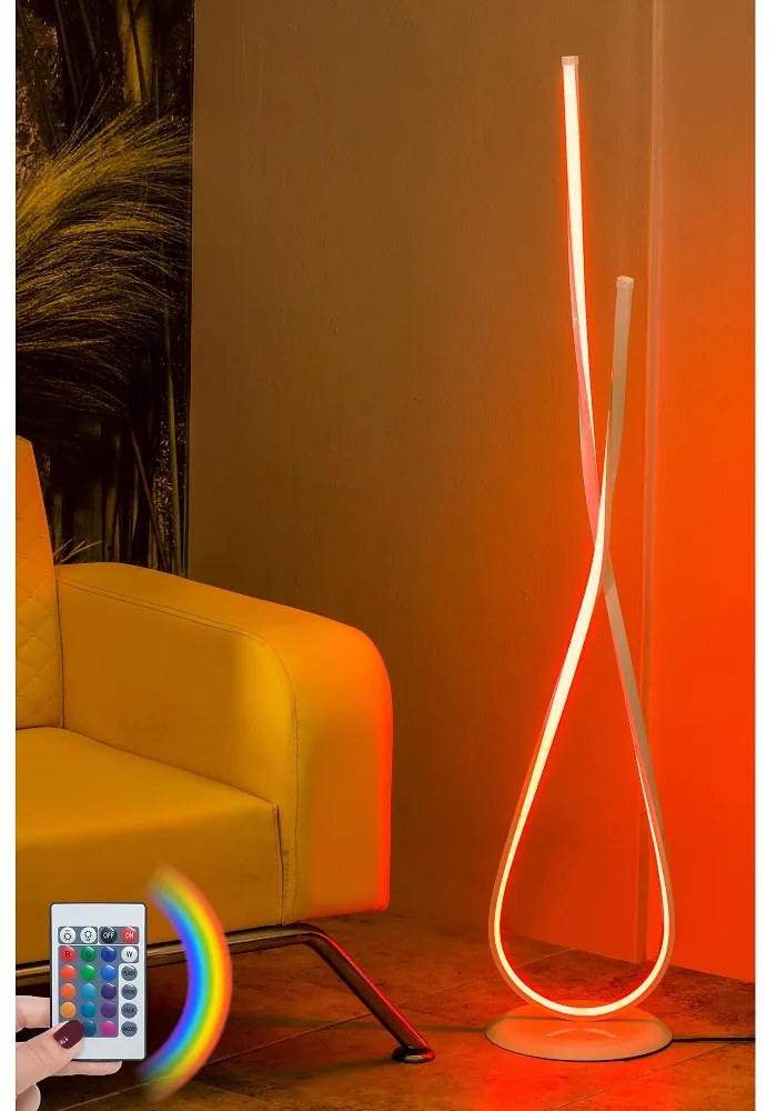 Designová stojanová lampa Delilah 120 cm vícebarevná