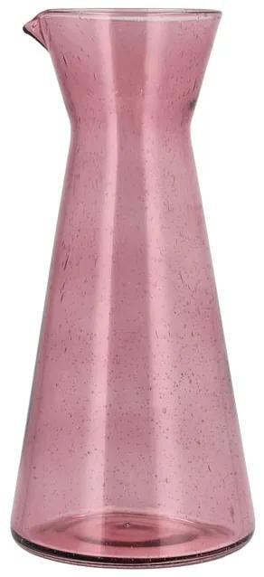 Lyngby Glas Skleněná karafa Valencia 1,1l Pink