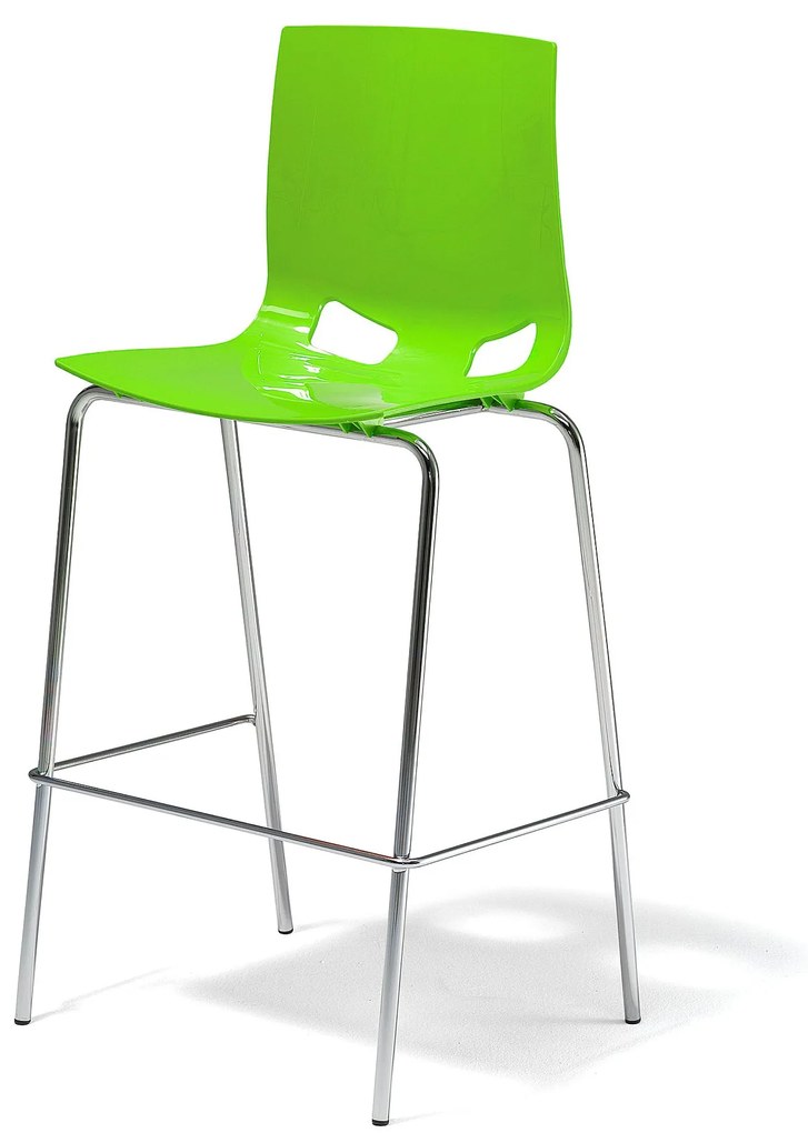 AJ Produkty Barová židle PHOENIX, zelená