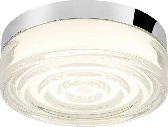 LA 1010211 CYFT WAVE XL Přisazené nástěnné a stropní svítidlo, 2700/3000/4000 K, 15 W, PHASE, 105°, IP65 černá / čirá - BIG WHITE (SLV)