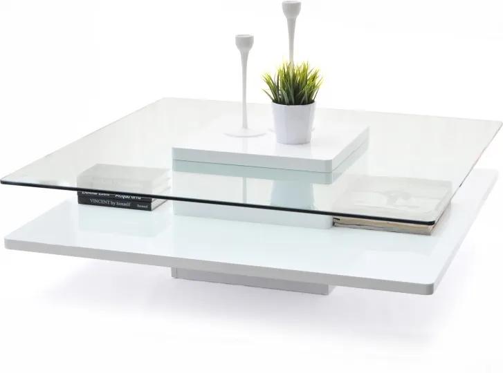 design4life Elegantní konferenční stůl SALONE Bílý