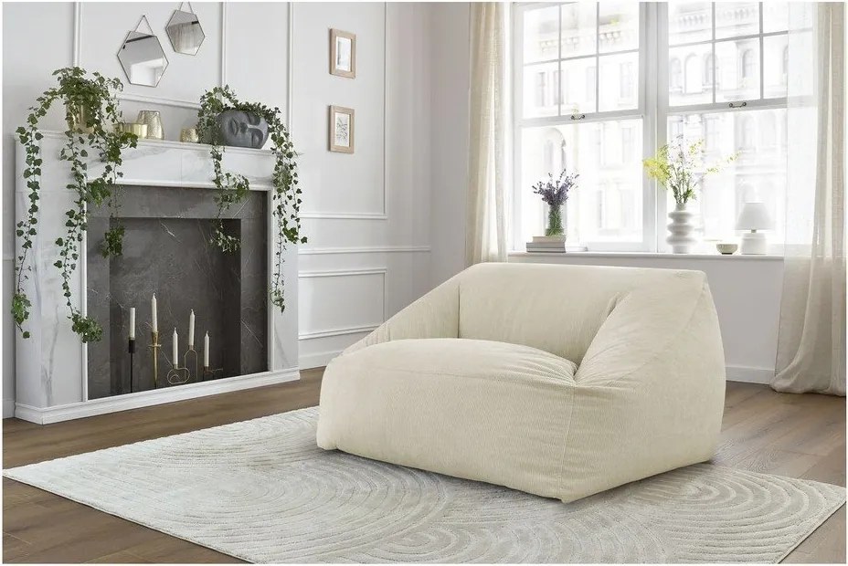 Béžové manšestrové křeslo Lilibet – Bobochic Paris