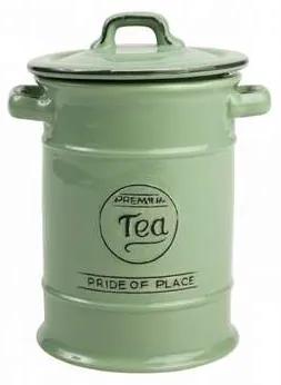 Keramická dóza na čaj T&amp;G Woodware Pride of Place, starozelená - T&amp;G Woodware