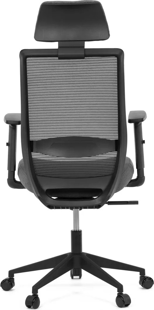Ergonomická kancelářská židle AURELIE - černá síťovina