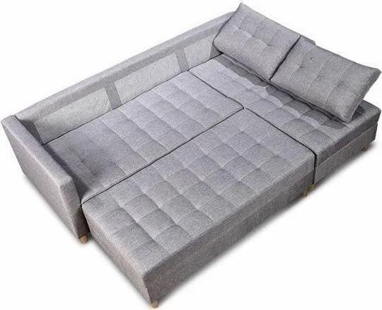 Casarredo - Komfort nábytek Rohová sedačka a taburet FELICIA výběr látek SK3 | potah: matt velvet 48