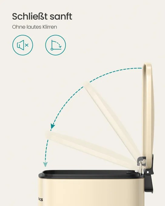 Odpadkový koš 6L LTB590A02