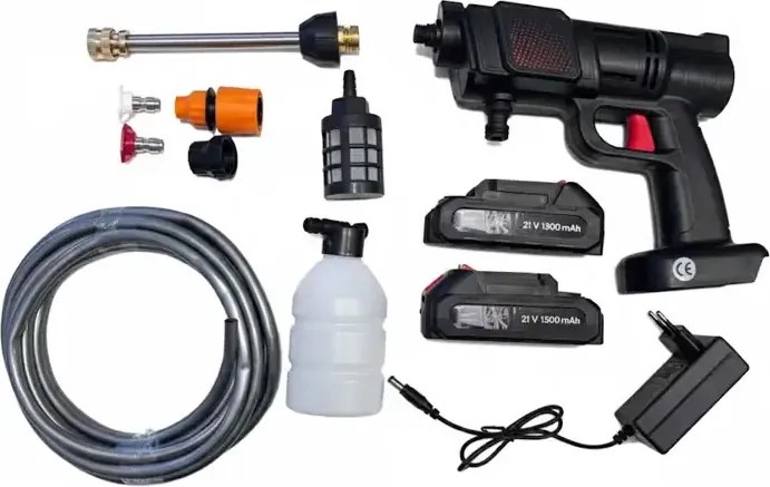 Gordon Akumulátorová tlaková myčka na vodu GORDON G1097 + 2x baterie 21v 1500mAh