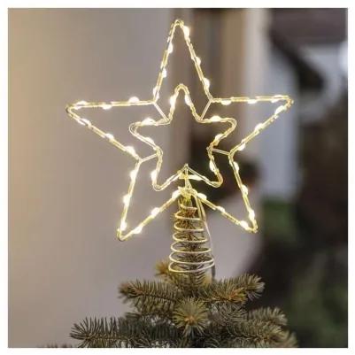 Standard LED spojovací vánoční hvězda KIFO 28,5 cm teplá bílá