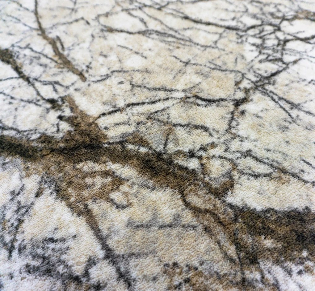 BE Koberec Accra 6509 Cream - krémový obdélníkový Rozměr: 60x100 cm