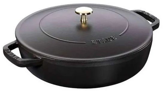 Staub Kastrol CHISTERA 28 cm / 3,7 l - černá