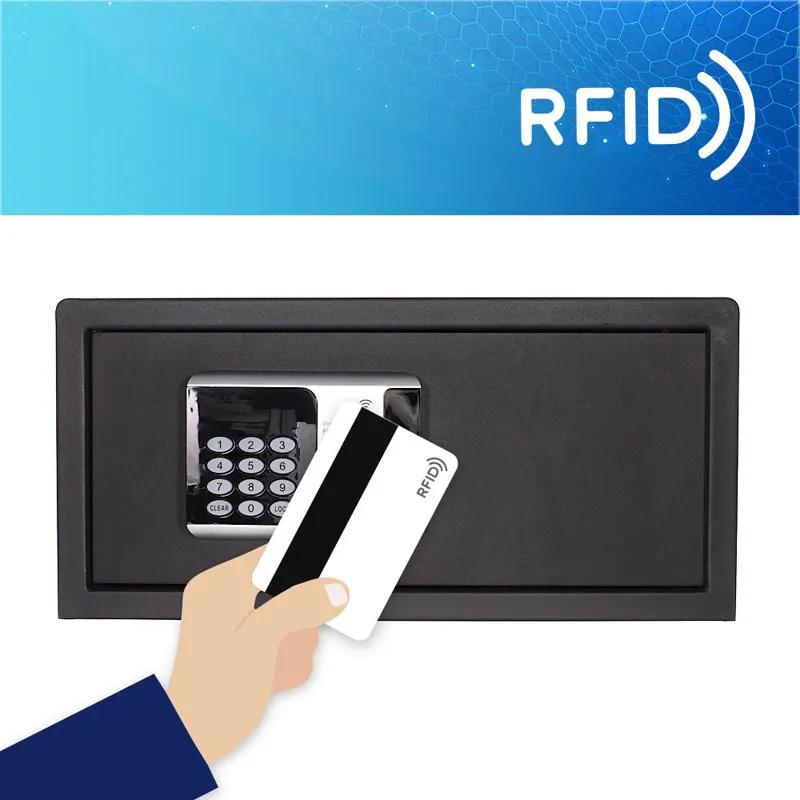Rottner Nábytkový elektronický sejf RFID LAP, 200 x 435 x 370 mm, RFID čip/karta