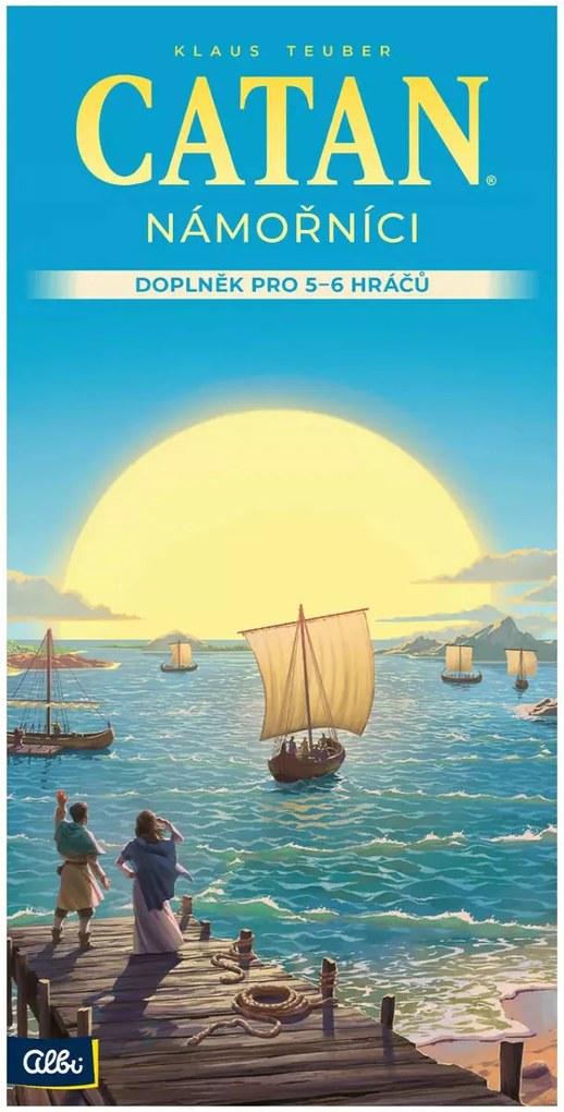 ALBI HRA Catan Námořníci rozšíření pro 5-6 hráčů *SPOLEČENSKÉ HRY* alb6m