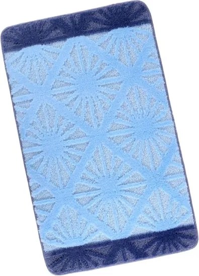 Bellatex koupelnová předložka BANY 60x100 cm Paprsek modrá