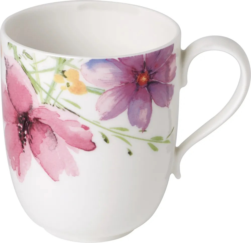 Villeroy&Boch Villeroy & Boch Mariefleur Tea hrnek s uchem, 12,3 × 8,7 × 10,3 cm, 350 ml