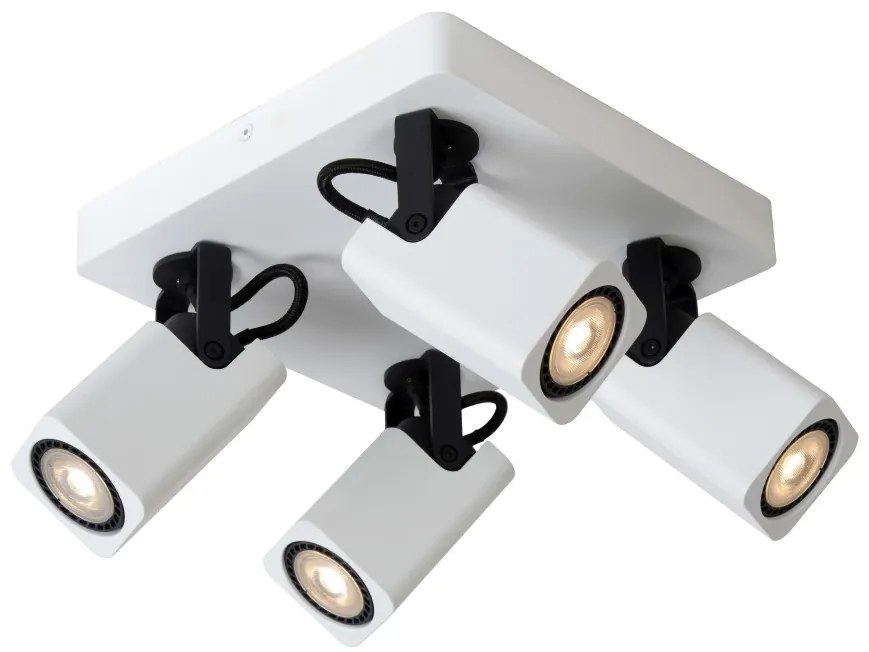 Lucide 33961/20/31 LED stropní svítidlo Roay 4x5W | GU10 | 1280lm | 3000K