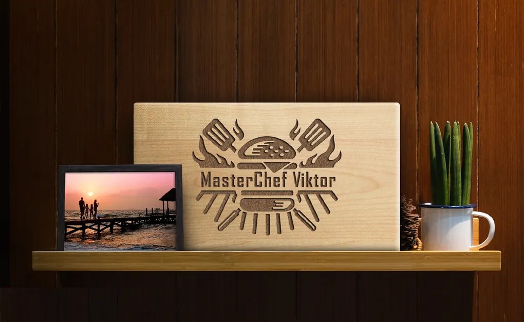 Ahome Ahome CZ Prkénko Masterchef 35 x 20 x 1,9 cm