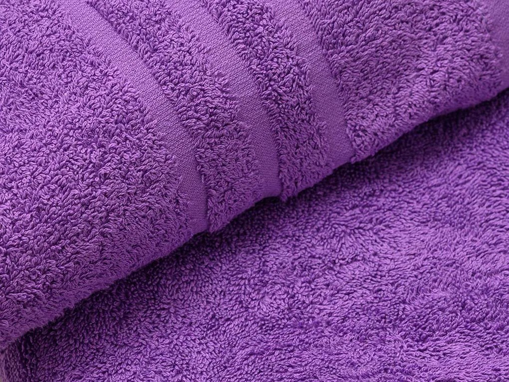 Osuška Comfort 70 x 140 cm fialová, 100% bavlna
