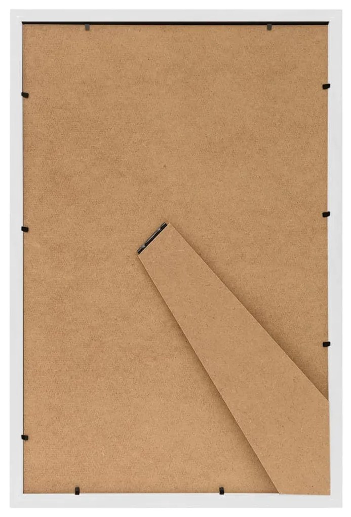 Fotorámečky koláž 5 ks na stůl bílé 21 x 29,7 cm MDF