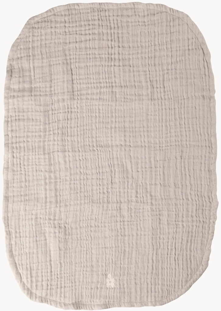 Sada mušelínových plen z organické bavlny Rose, 2 díly