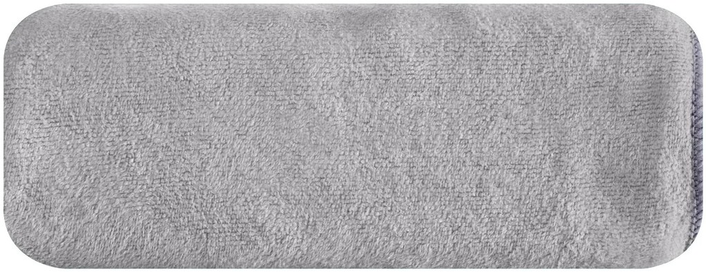 RYCHLESCHNOUCÍ RUČNÍK Z MIKROVLÁKNA AMY3 80X150 CM ŠEDÁ
