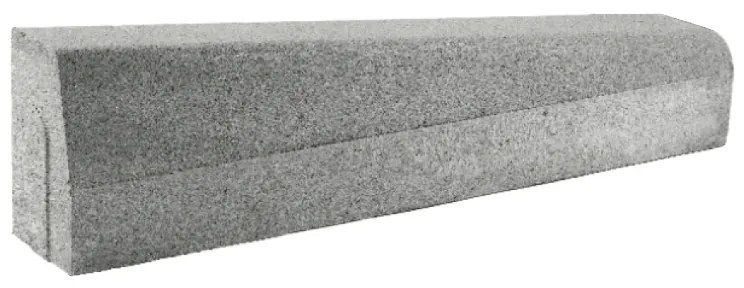 Obrubník přechodový L BEST MONO standard přírodní 150x1000x250 mm