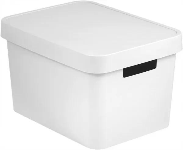 Úložný box plastový s víkem 17L - bílý CURVER OEM R41165
